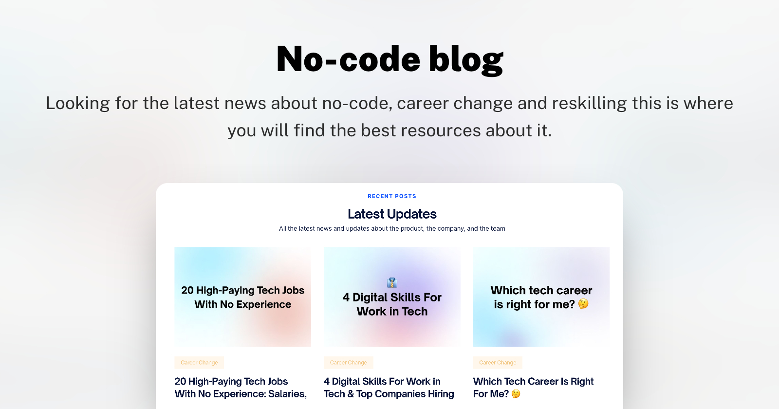 Digital Skills Glossary | NoCode Institute